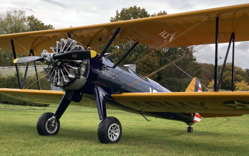 1943 Boeing Stearman E75 £165,000 - CK Aviation