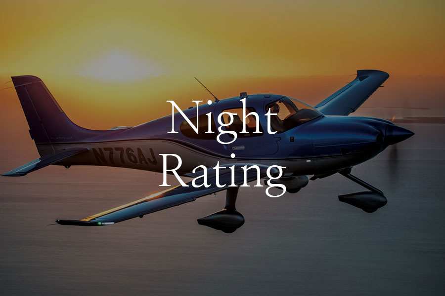Night Rating Training Course Marlow Buckinghamshire - CK Aviation